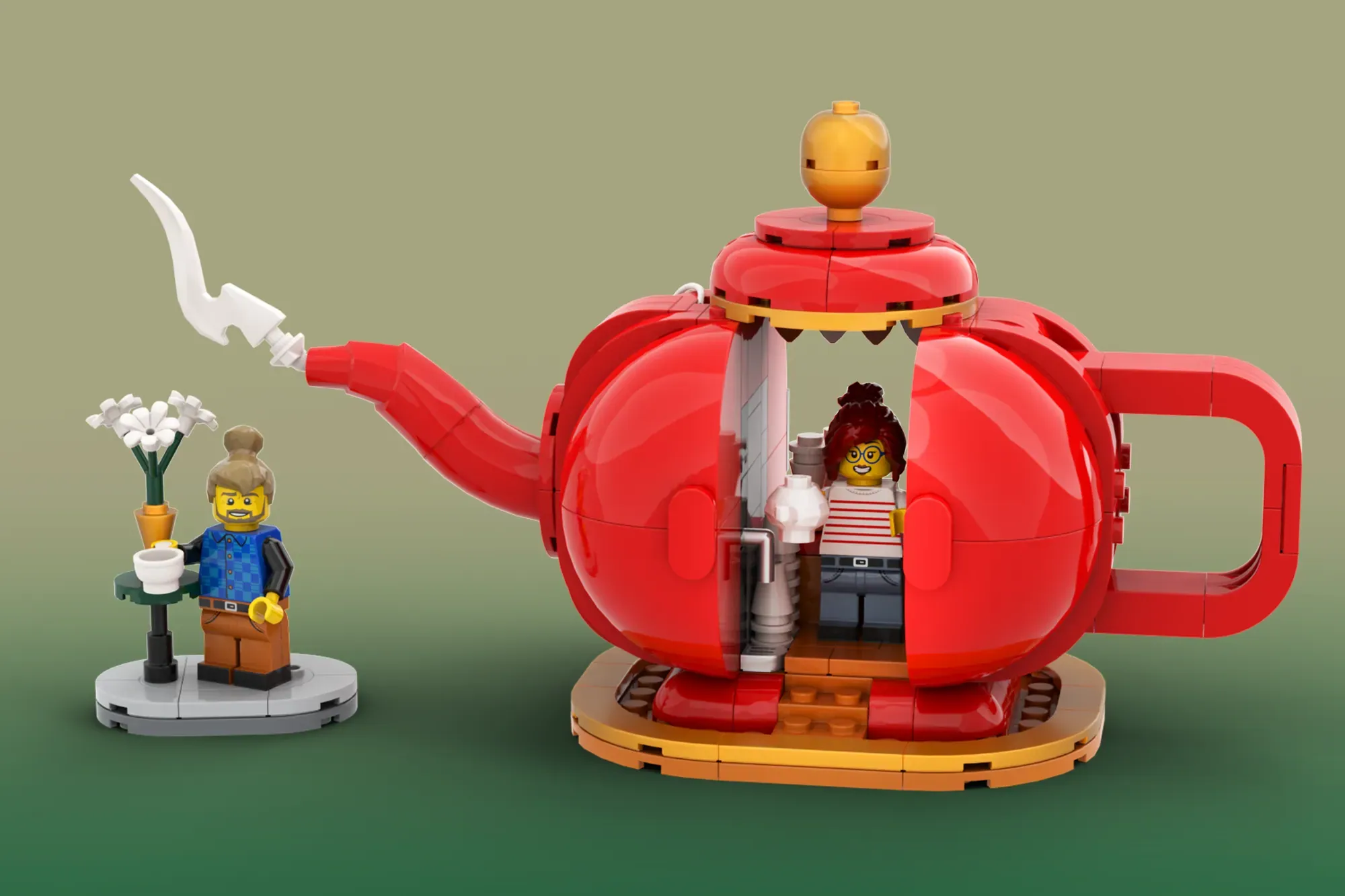Teapot Corner | LEGO® Ideas
