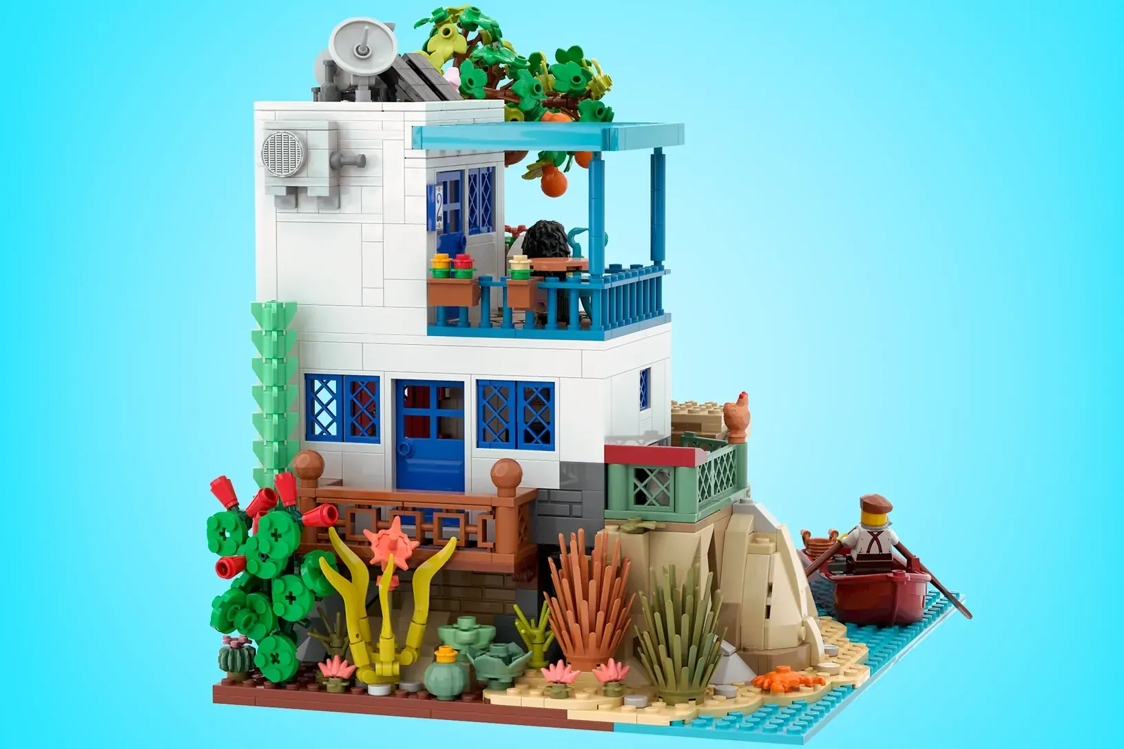Mediterranean House | LEGO® Ideas