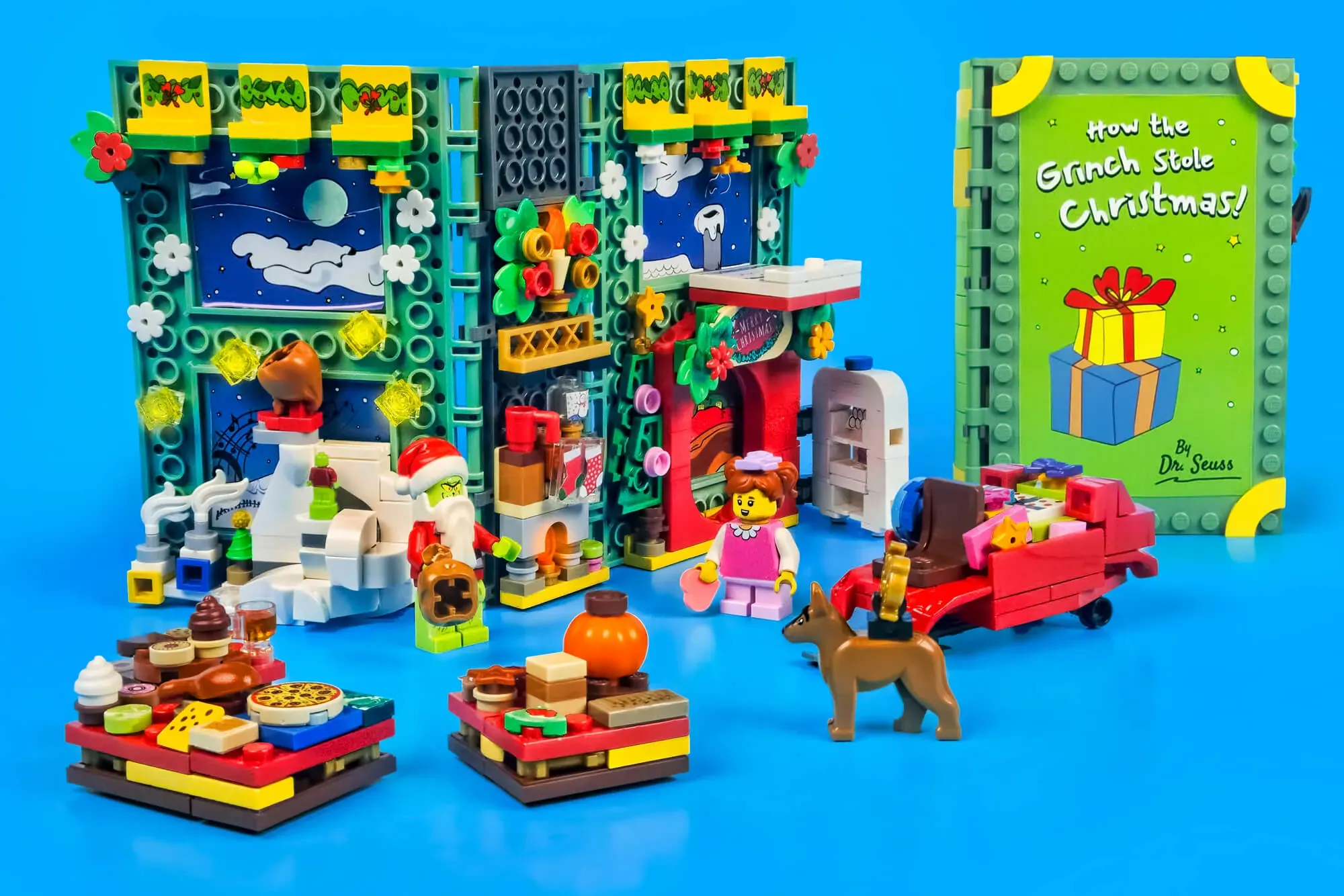 LEGO and the Grinch (How the Grinch Stole Christmas! Book) | LEGO® Ideas