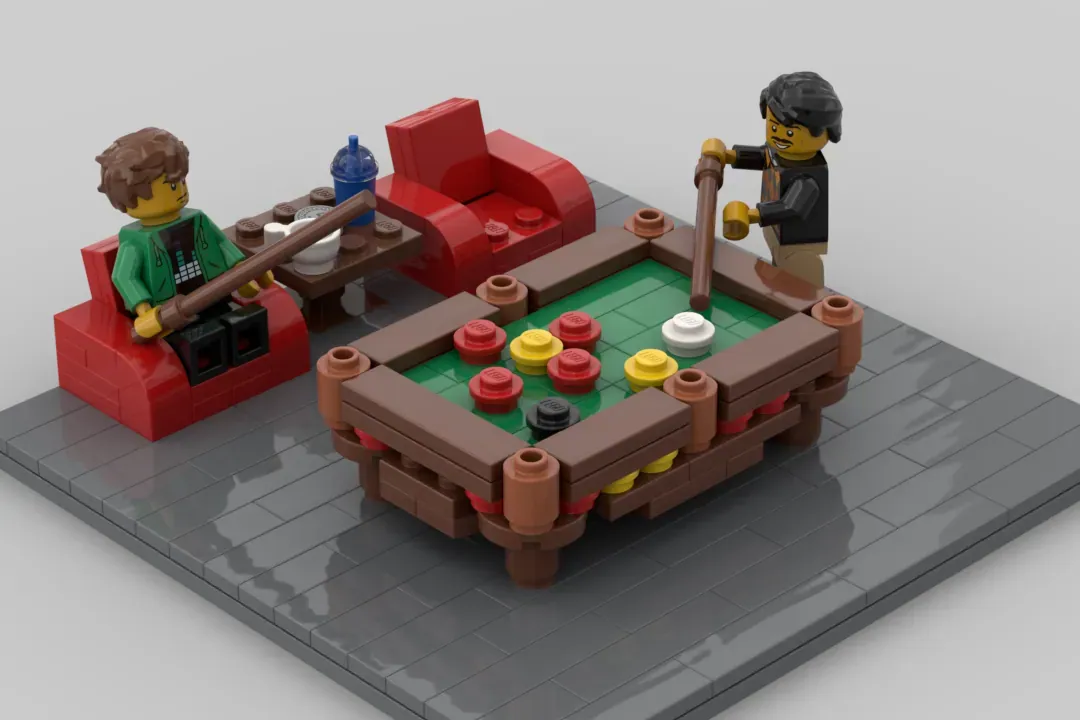 Pool Hobby Diorama | LEGO® Ideas