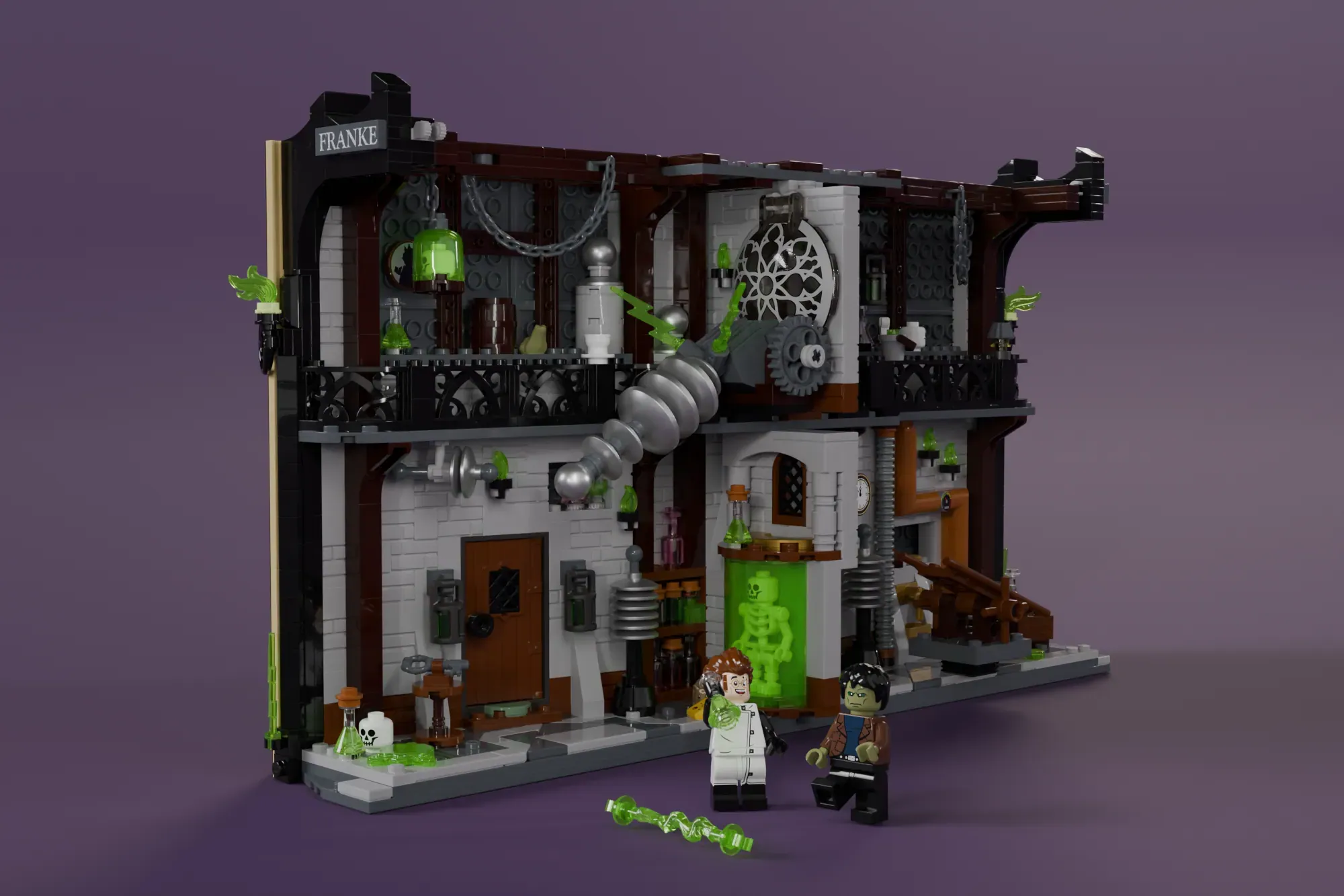 Frankenstein: Book Nook | LEGO® Ideas