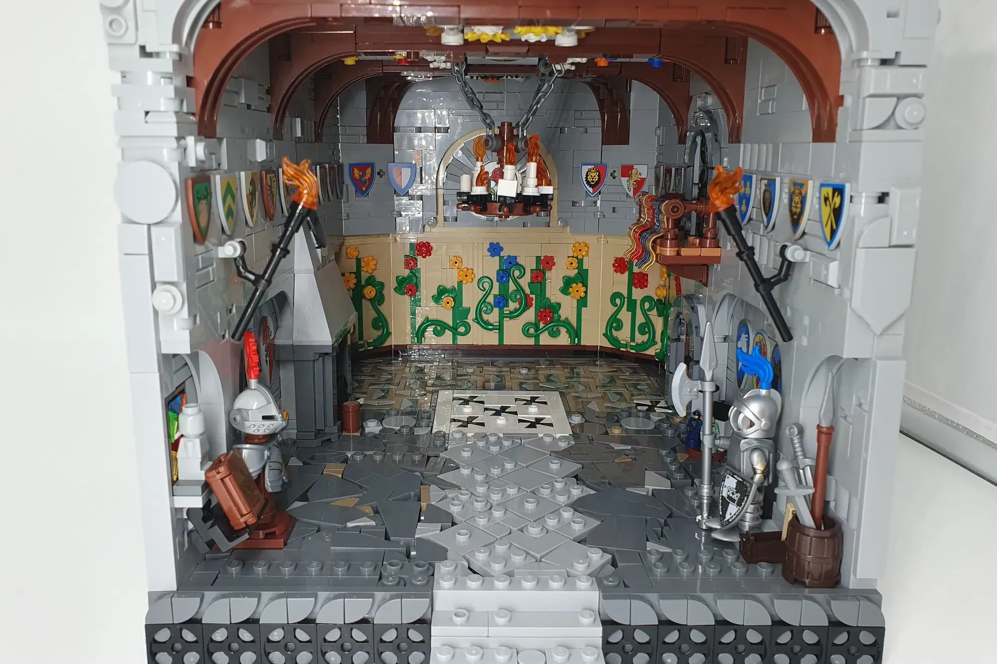 Medieval Great Hall Book Nook | LEGO® Ideas
