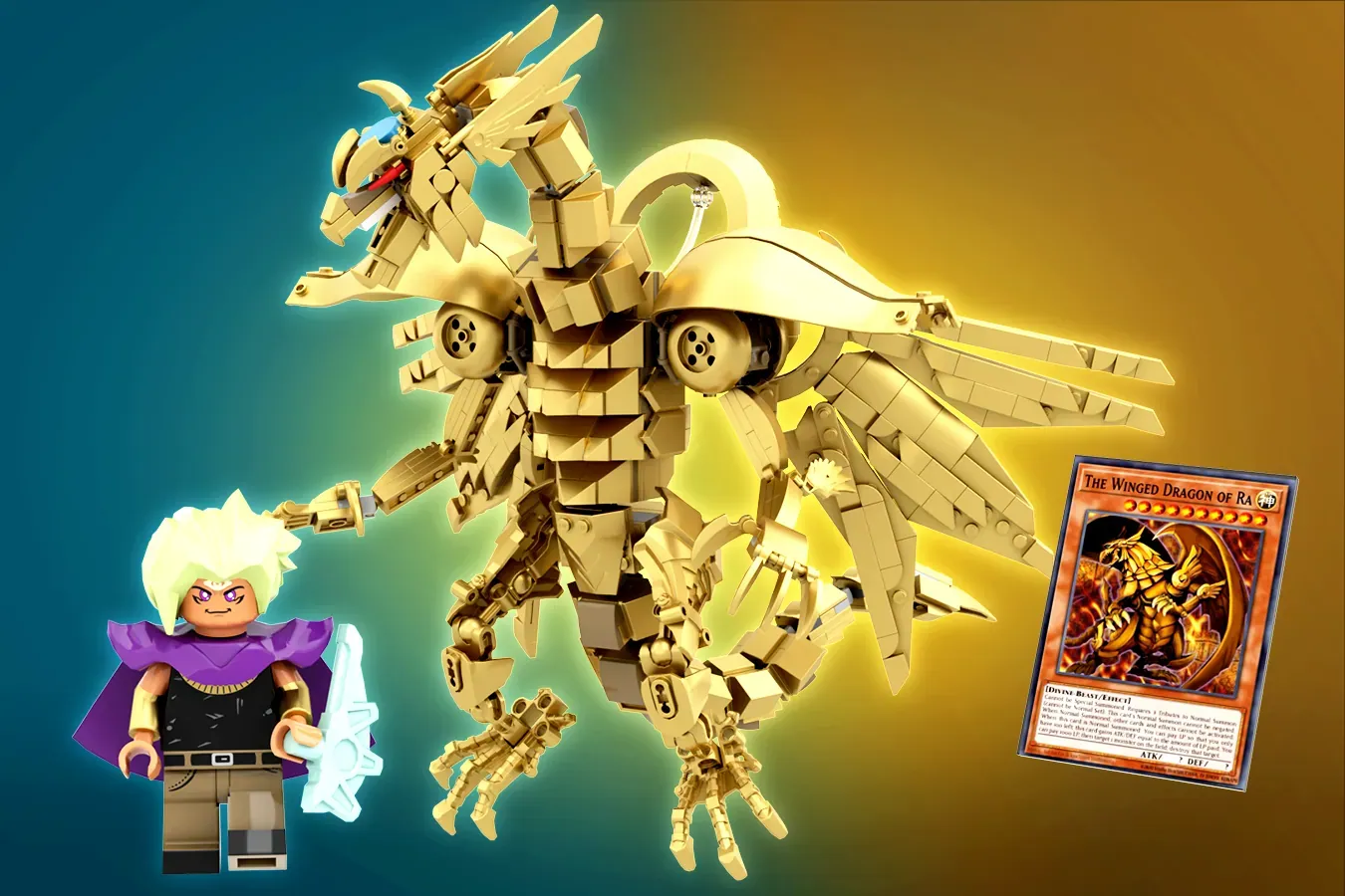 Battle City- Egyptian Gods and Duel Disk | LEGO® Ideas