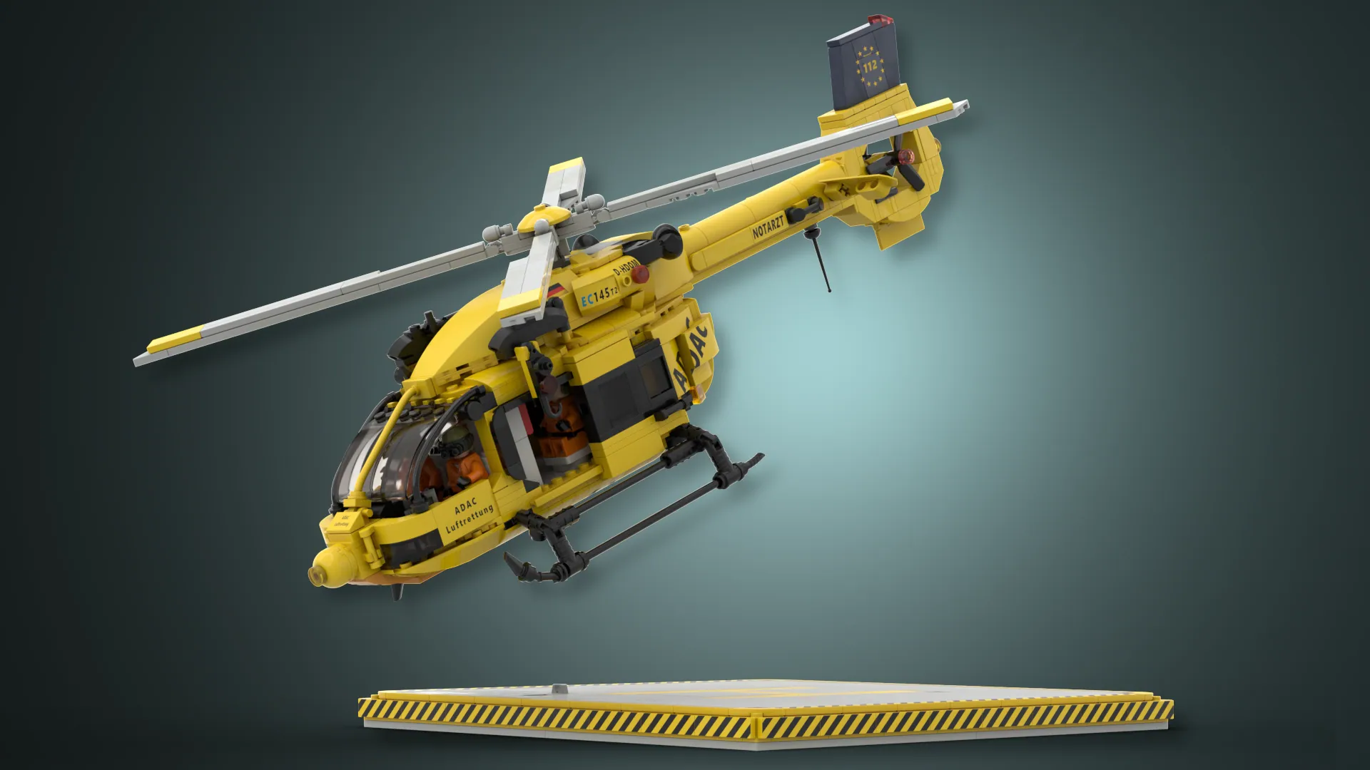 Airbus EC-145 T2 ADAC Edition. | LEGO® Ideas