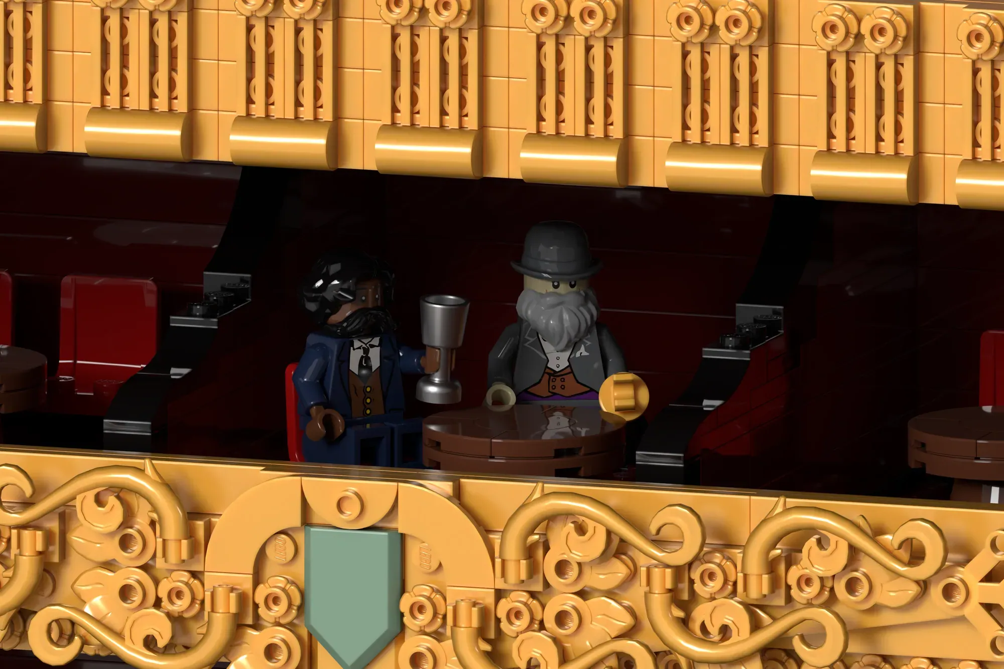 Palais Garnier Opera Booths | LEGO® Ideas