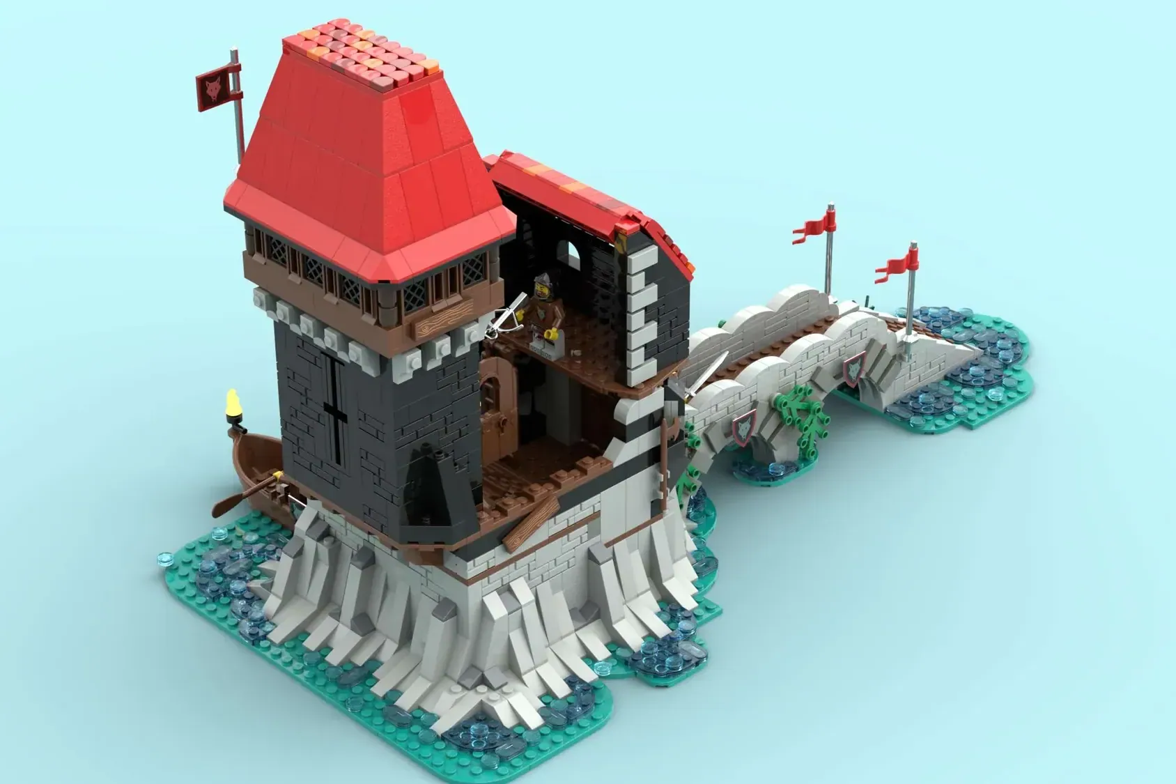 Wolfpack Tower | LEGO® Ideas