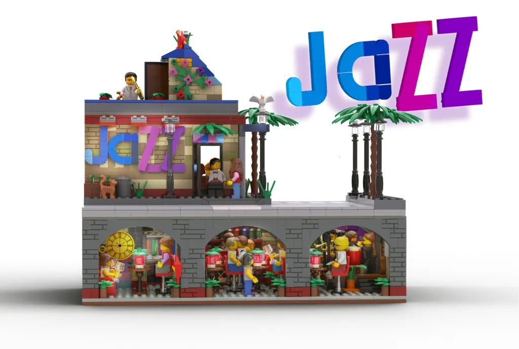 Jazz Club Modular | LEGO® Ideas