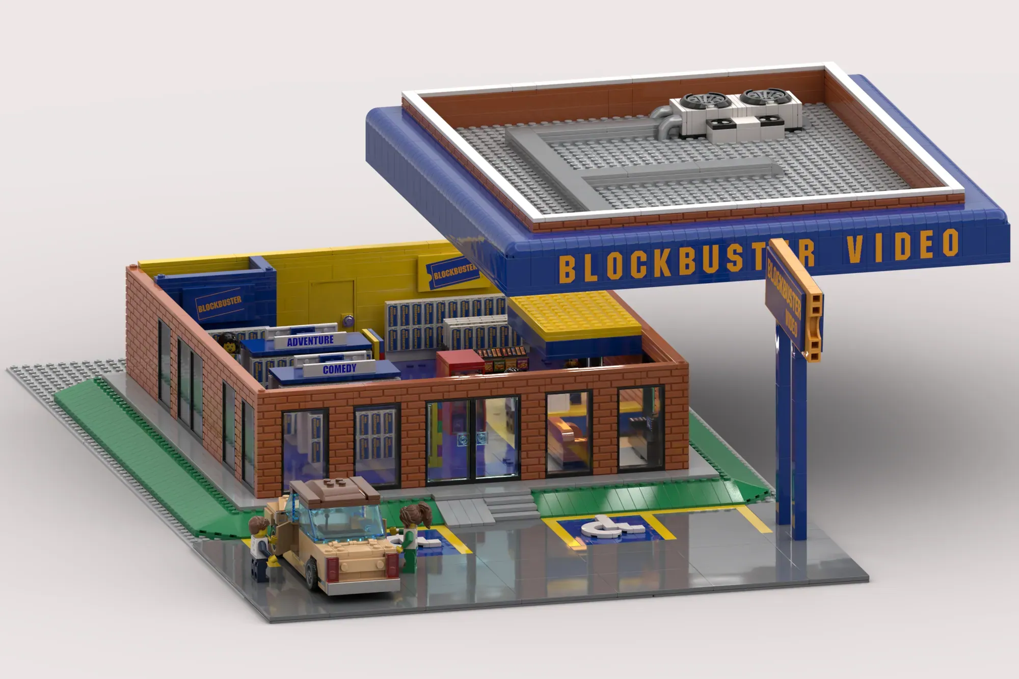 Blockbuster Video Rental Store | LEGO® Ideas