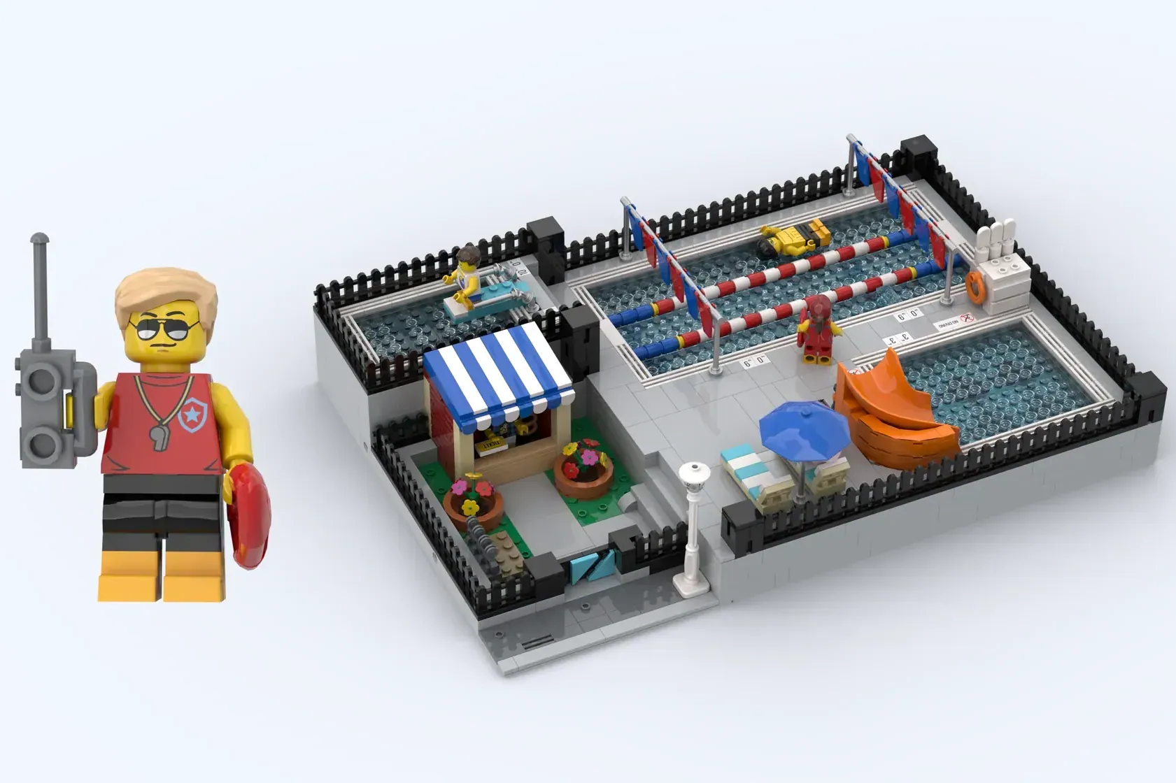 The Swimming Pool | LEGO® Ideas