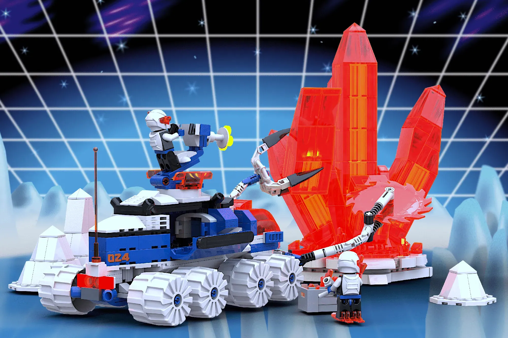Ice Planet 2002, the Conquest of the Crystals. | LEGO® Ideas