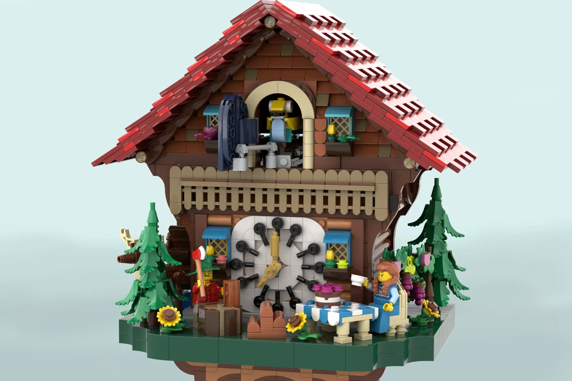 Working Blackforest Cuckoo Clock | LEGO® Ideas