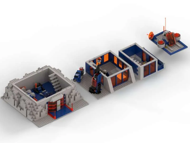 Ice Planet 2002 - Blizzard Headquarters | LEGO® Ideas