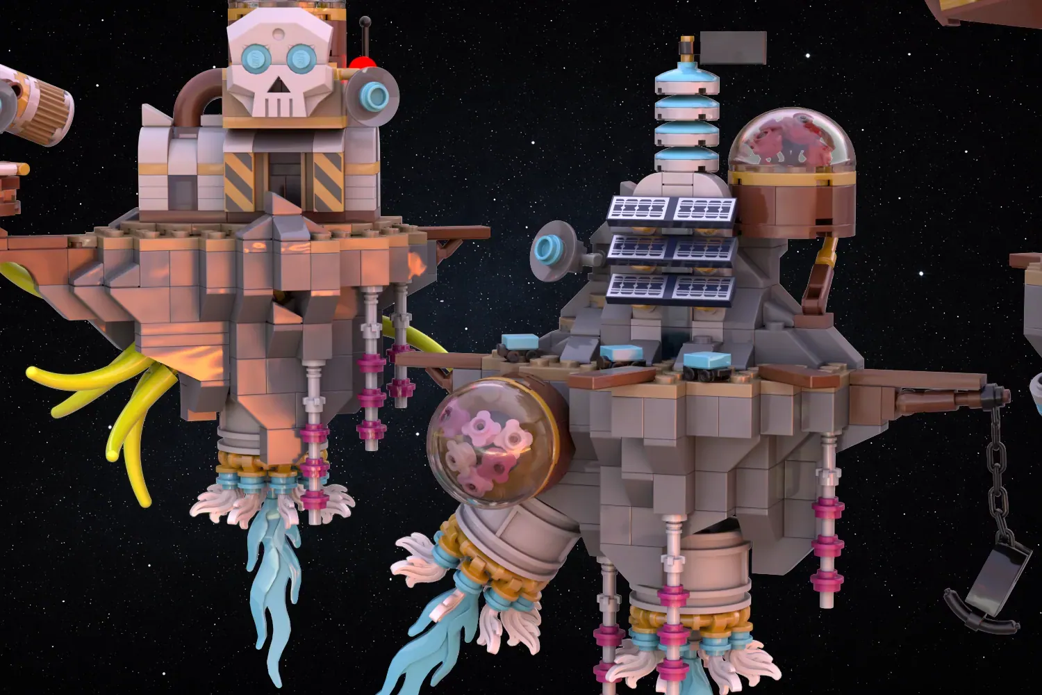 Space Pirate Asteroid Outpost | LEGO® Ideas