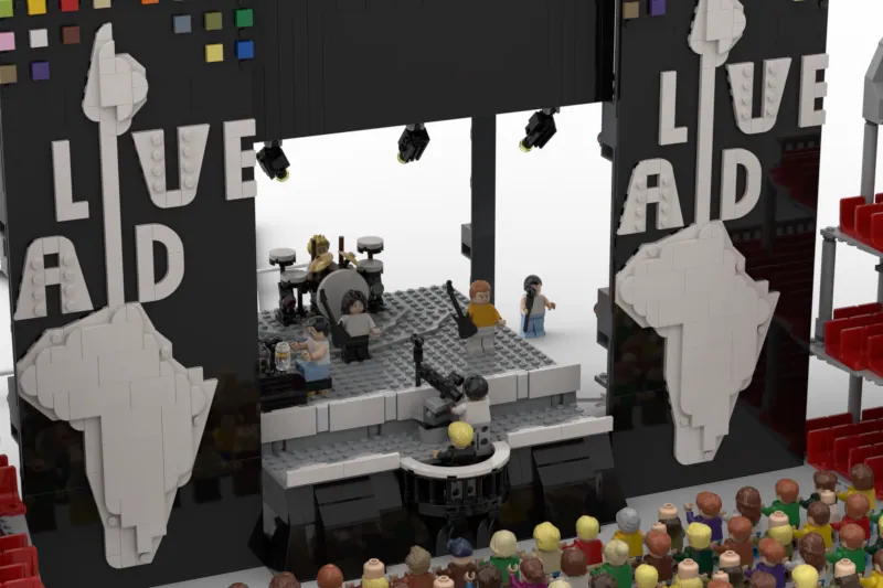 Queen at Live Aid | LEGO® Ideas