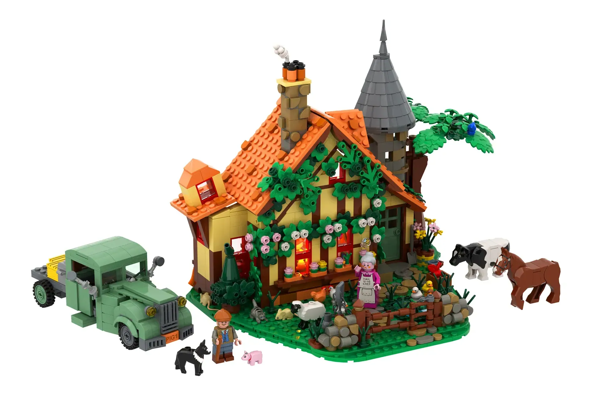 Babe the Sheep Pig's Farm Cottage | LEGO® Ideas