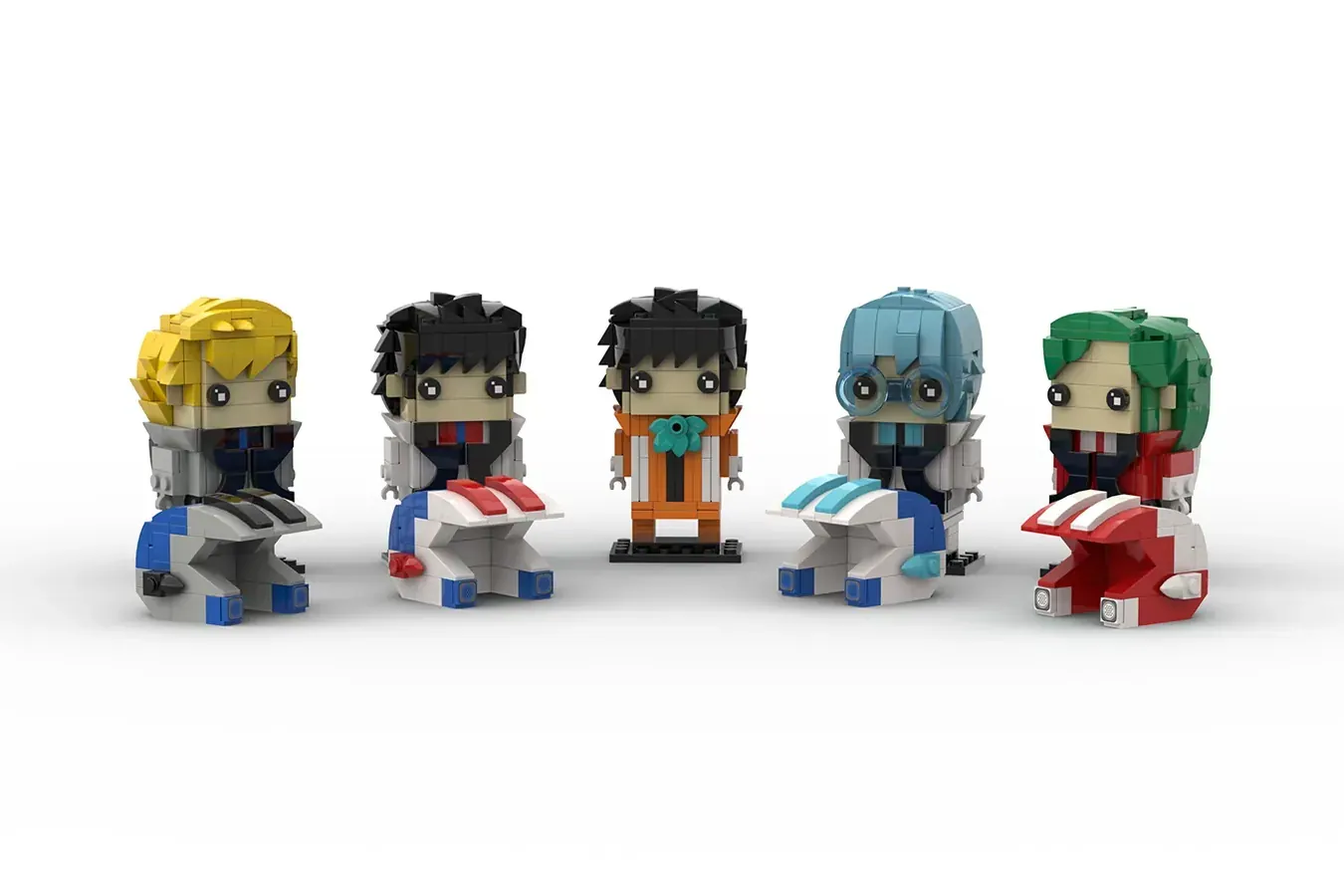 Robotech Pilots Brickheadz - 40th Anniversary | LEGO® Ideas