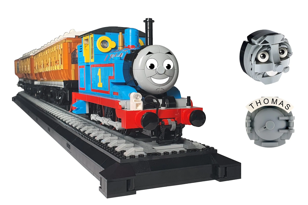 LEGO IDEAS Thomas Friends Powered Up and Acting Up Endo o rsed Suspended and Taking A ir Br e ake
