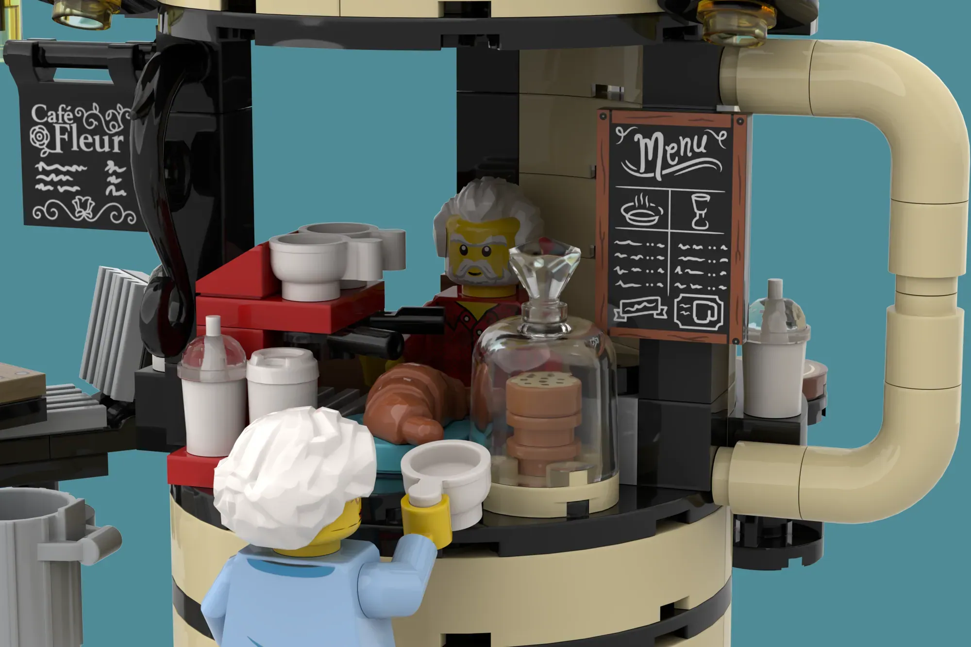 Cup Street Coffee Shop | LEGO® Ideas