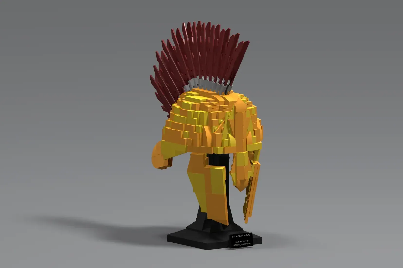 Spartan Warrior Helmet – Echoes of Ancient Greece | LEGO® Ideas