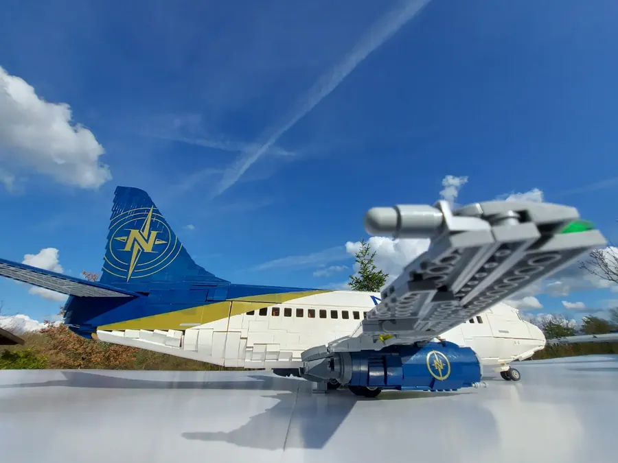 Instrucoes Lego Boeing 737