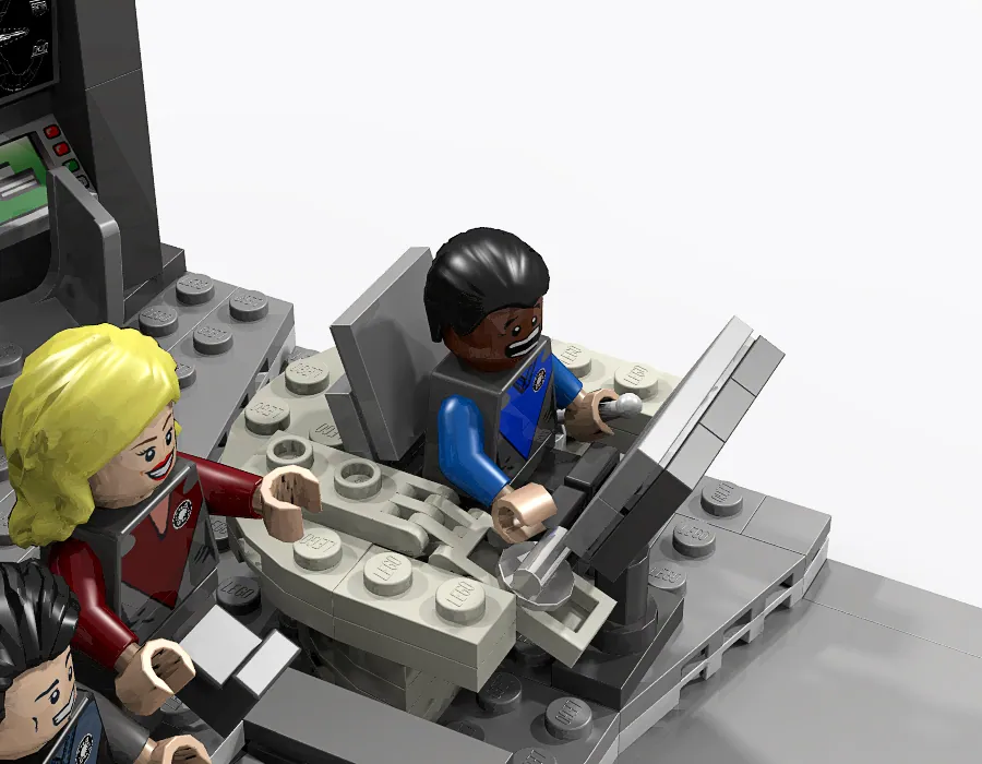 Galaxy Quest - N.S.E.A. Protector NTE3120 and Bridge | LEGO® Ideas