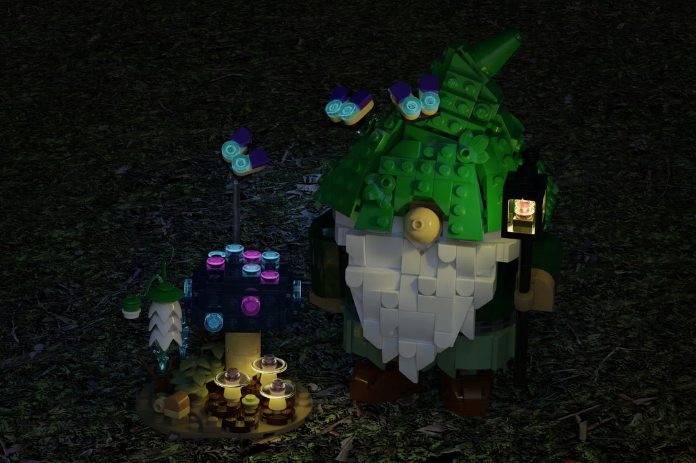 LEGO IDEAS - The Gnome and His Magical Mushrooms