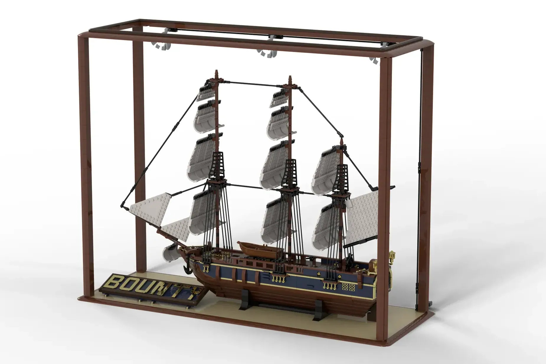 Model of the BOUNTY Boat | LEGO® Ideas