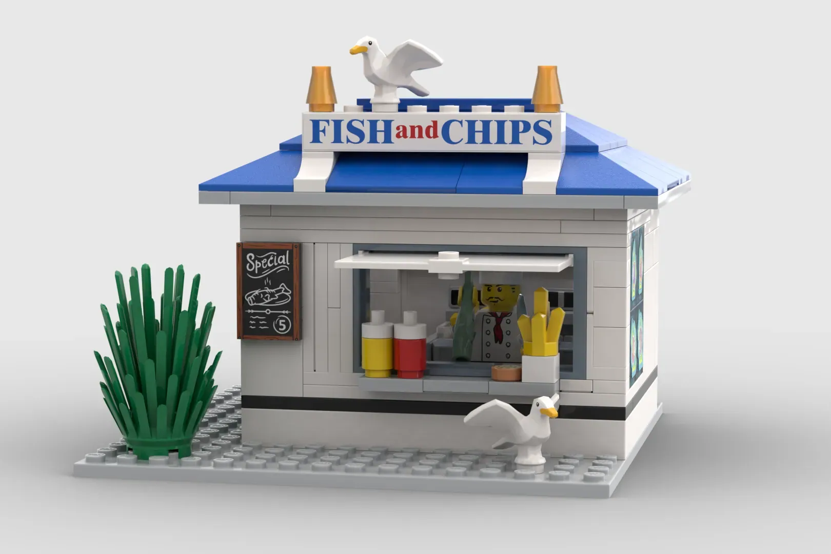 Flemnut's Fish and Chips | LEGO® Ideas