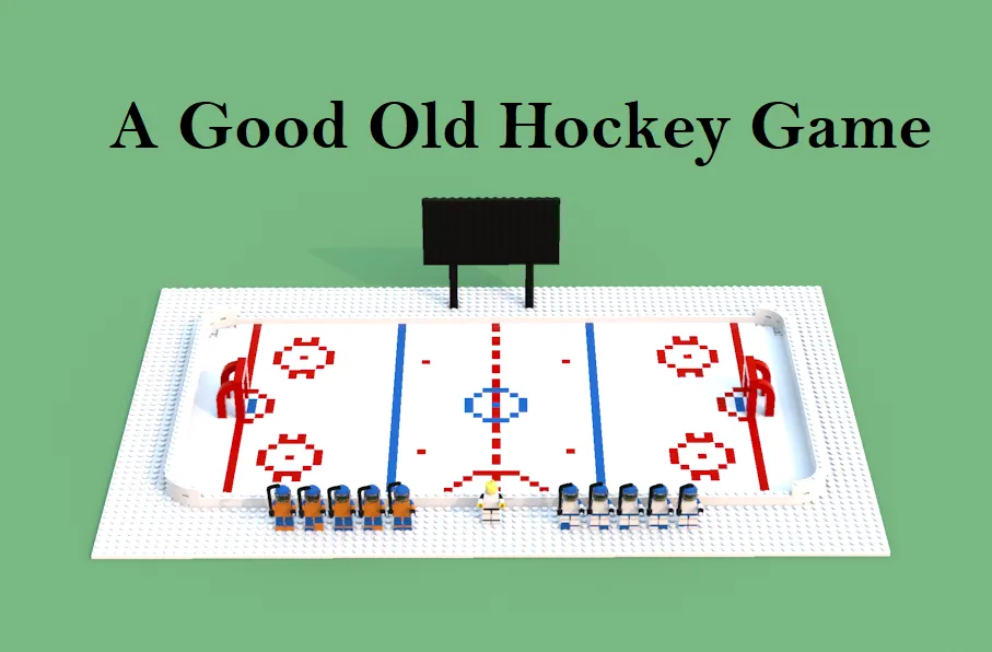 Hockey Rink with Players | LEGO® Ideas