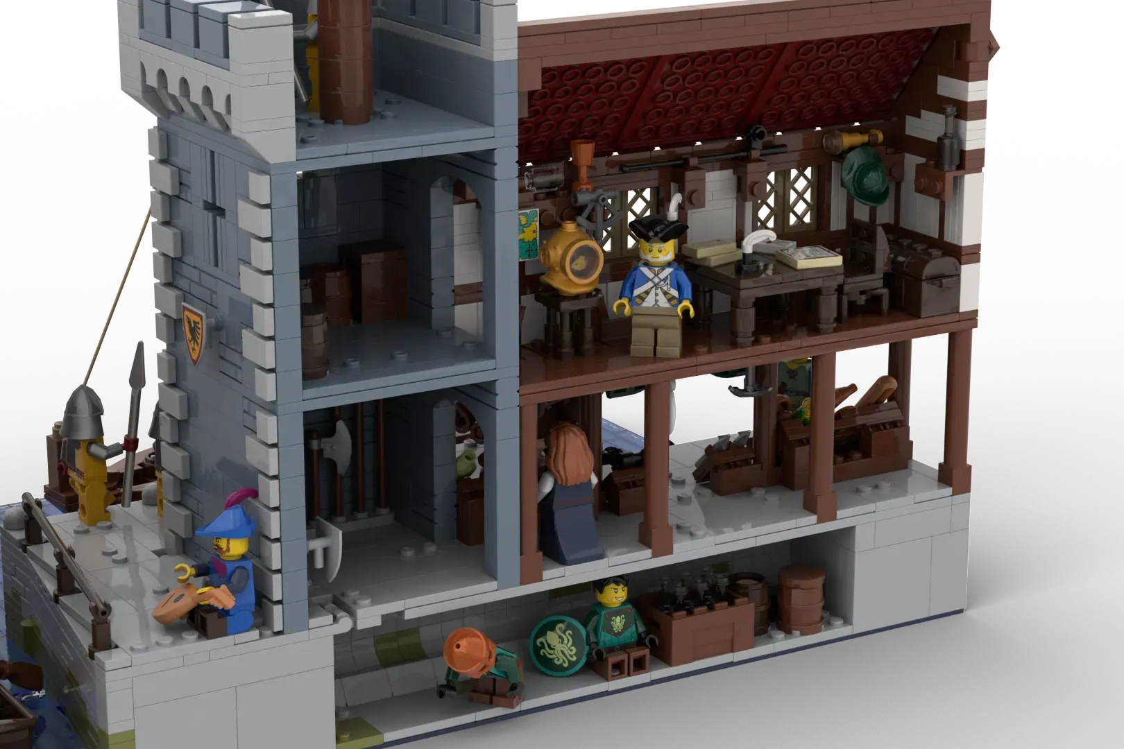 Medieval Harbor | LEGO® Ideas
