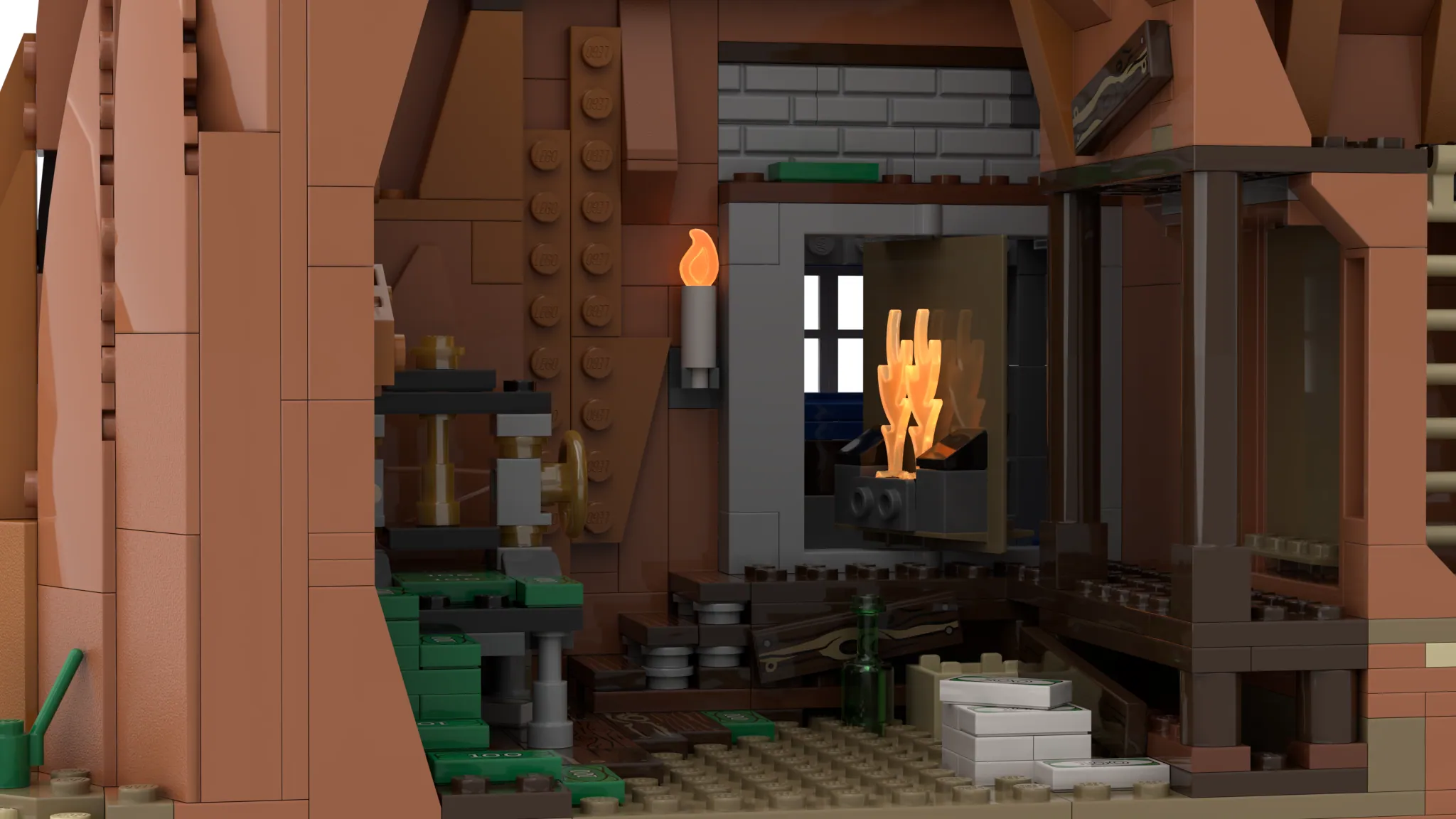 Red Rock Goldmine Hideout | LEGO® Ideas