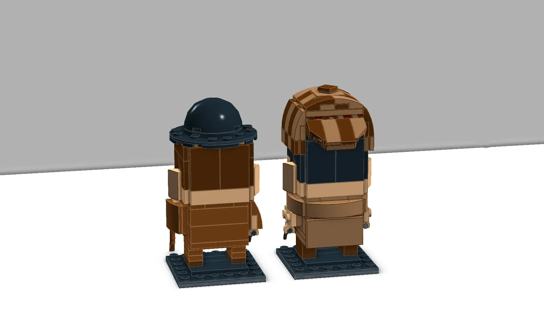 Sherlock Holmes and Dr. Watson BrickHeadz | LEGO® Ideas