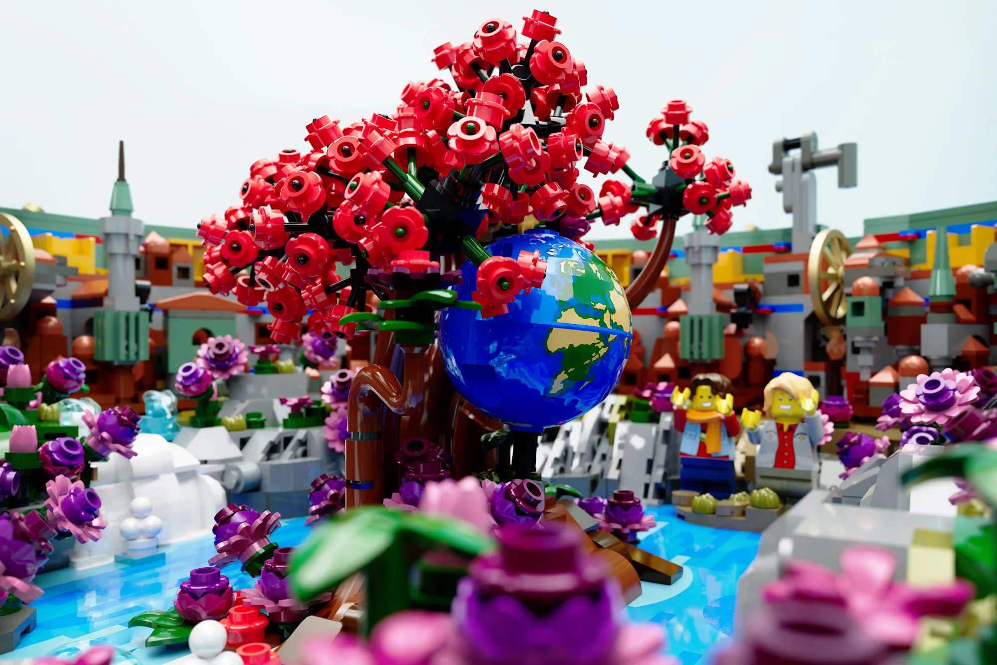SPELLING THE HIDDEN WORLD: The Quest for the Living Treasure | LEGO® Ideas