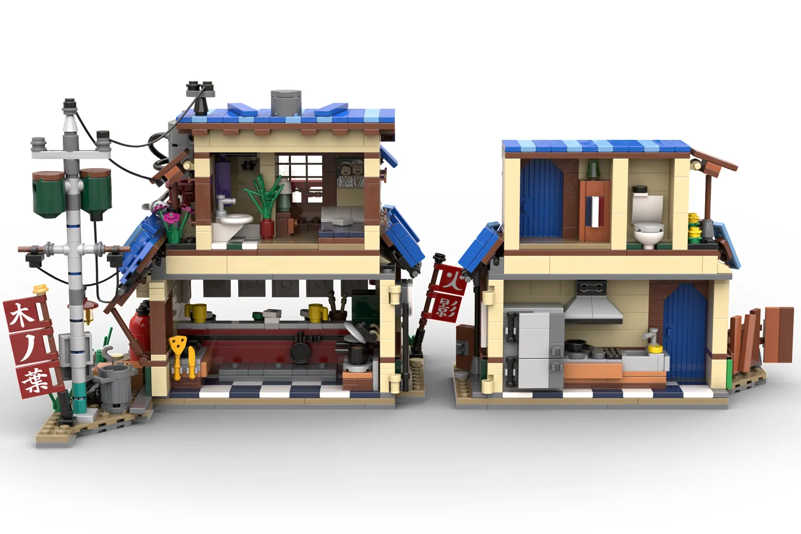 Naruto: Ichiraku Ramen Shop - 20th Anniversary | LEGO® Ideas