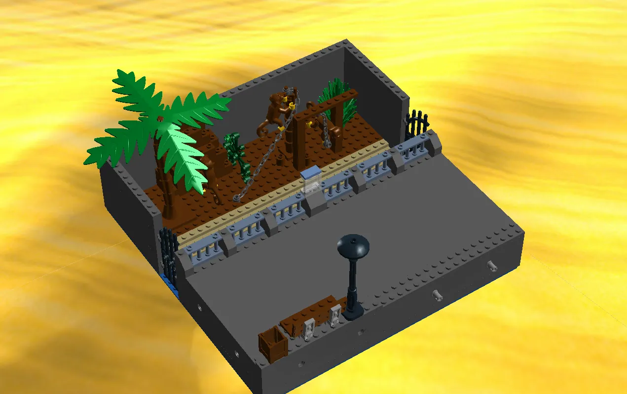 Lego ZOO Monkey enclosure | LEGO® Ideas