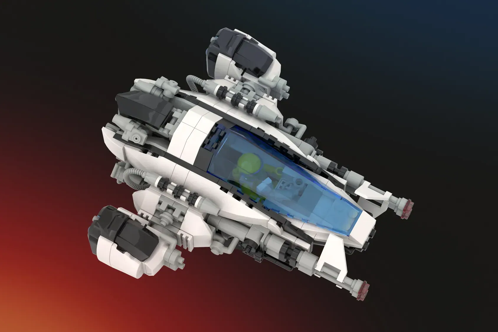 FUTURON SPACE PATROLLER V2 | LEGO® Ideas