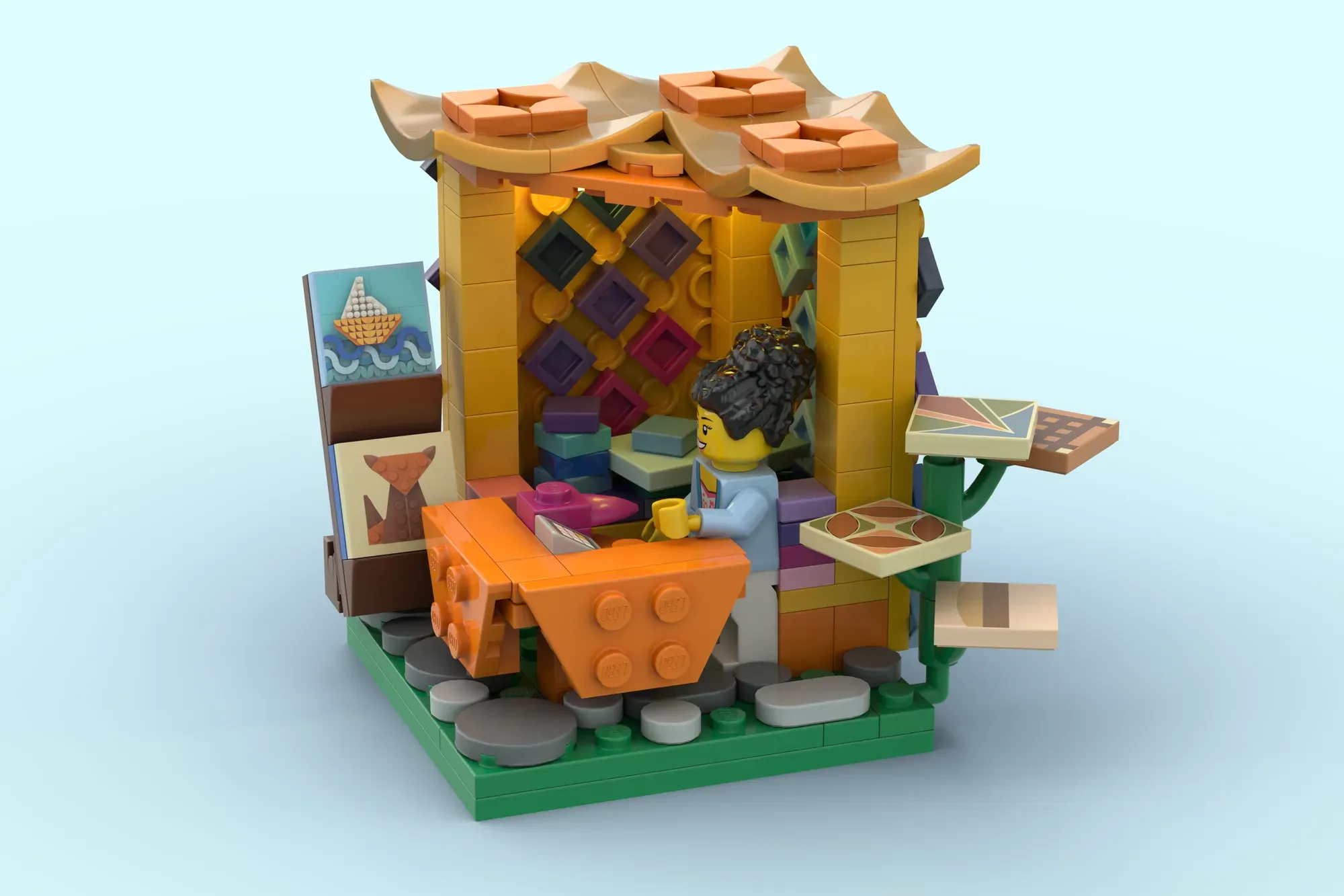 Fold It: The Origami Shop | LEGO® Ideas