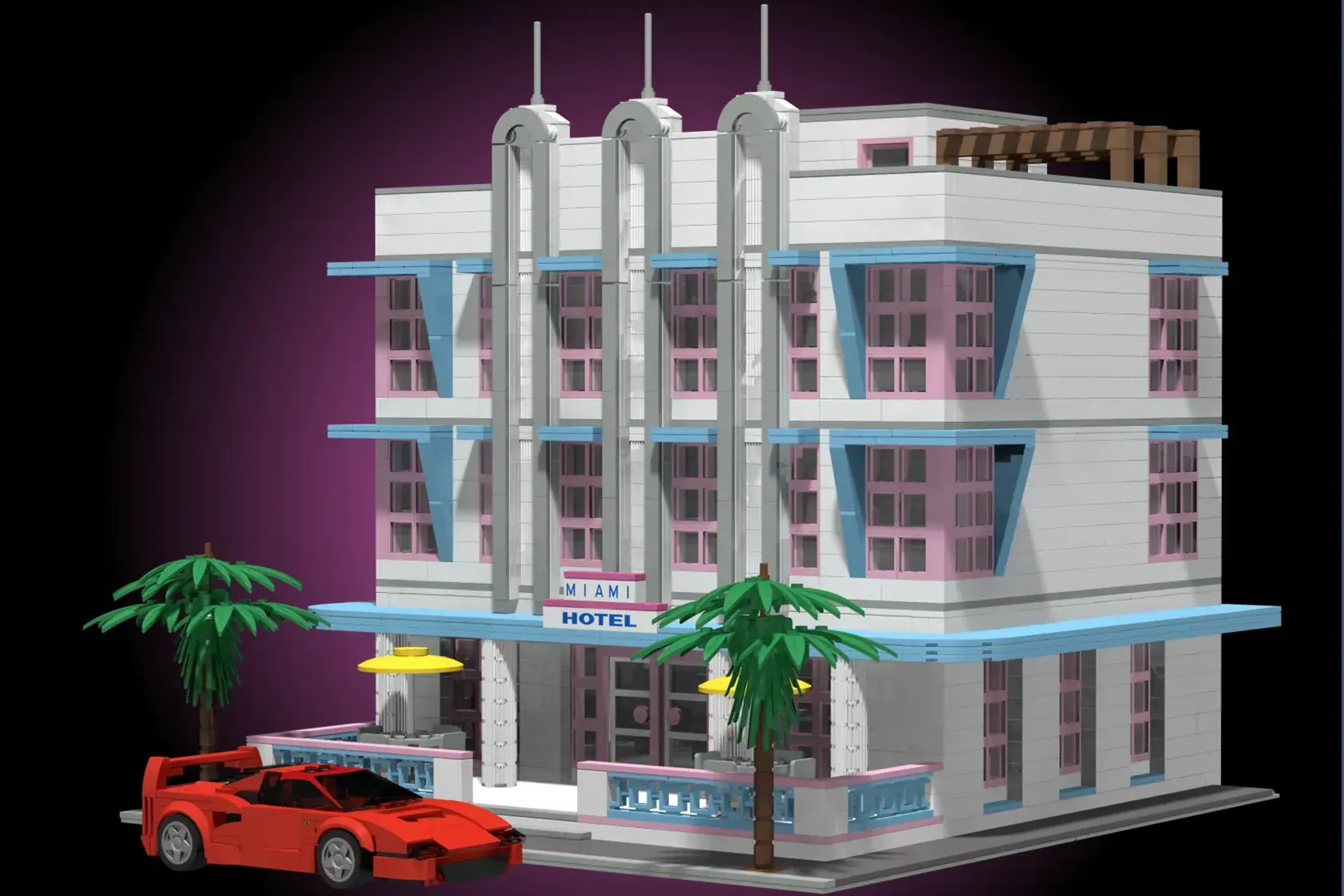 The Miami Hotel | LEGO® Ideas