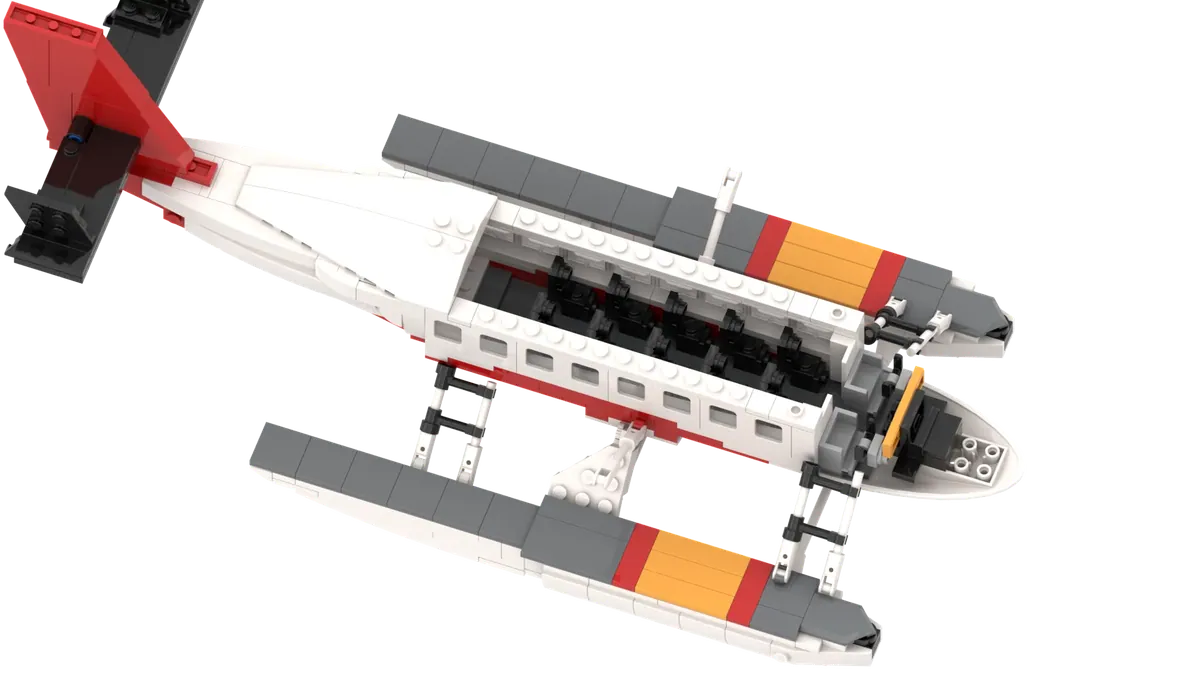 DHC-6 Twin Otter Seaplane at the Maldives | LEGO® Ideas