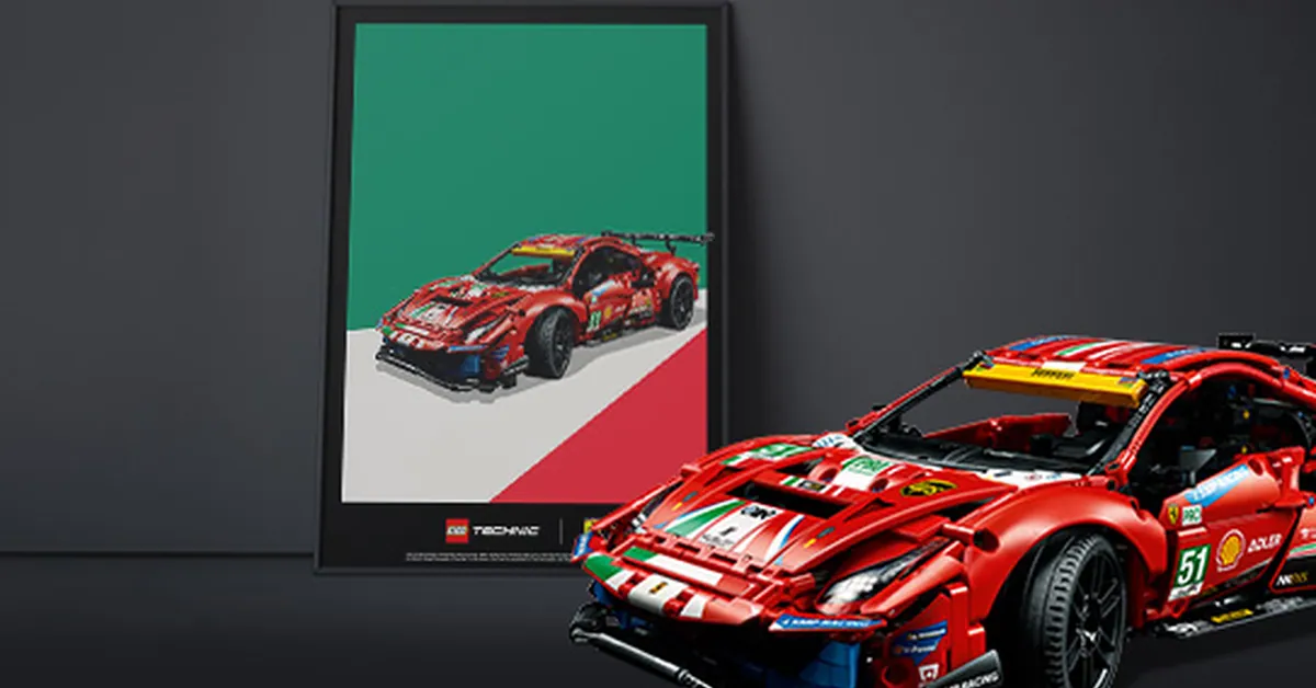 Design an Iconic Ferrari Poster! | LEGO® Ideas