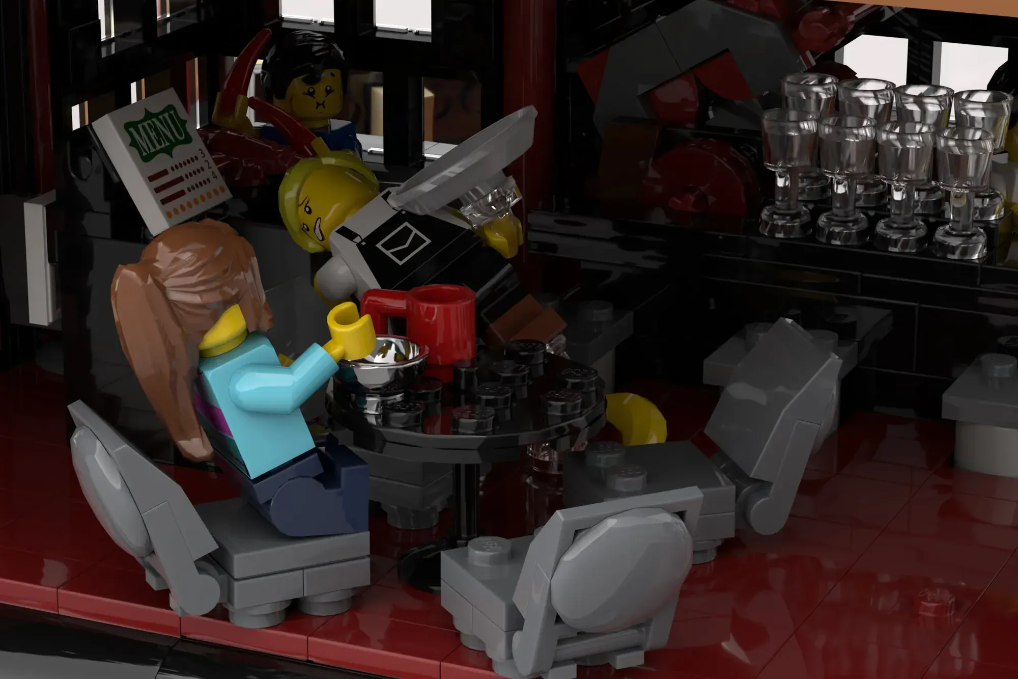 The Dojo and the Chinese Restaurant | LEGO® Ideas