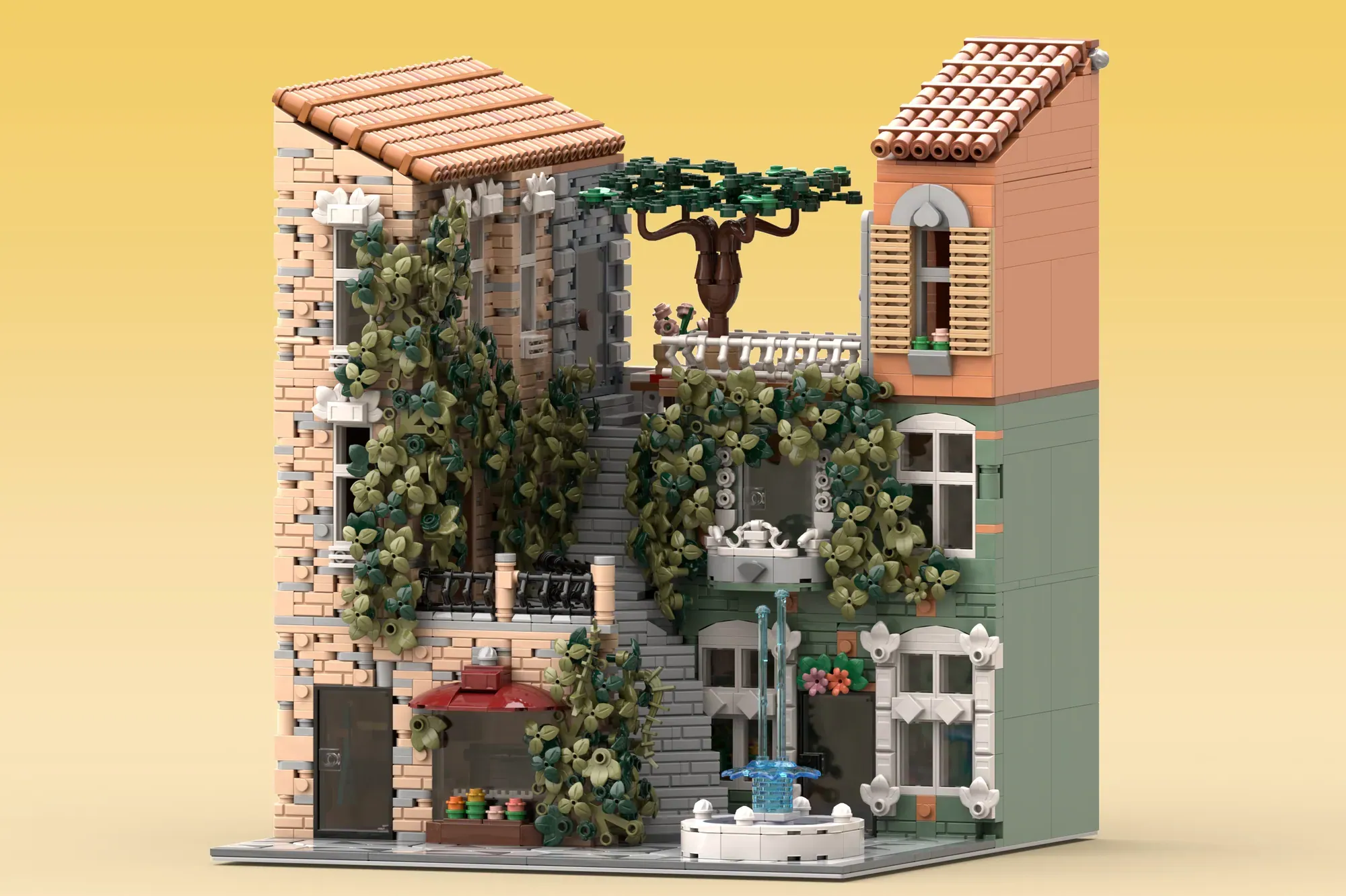 Italian Piazza!! | LEGO® Ideas