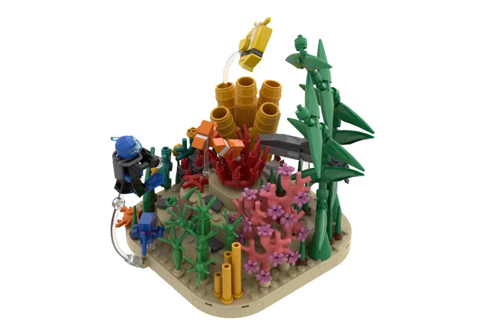 Diving in the Reef | LEGO® Ideas