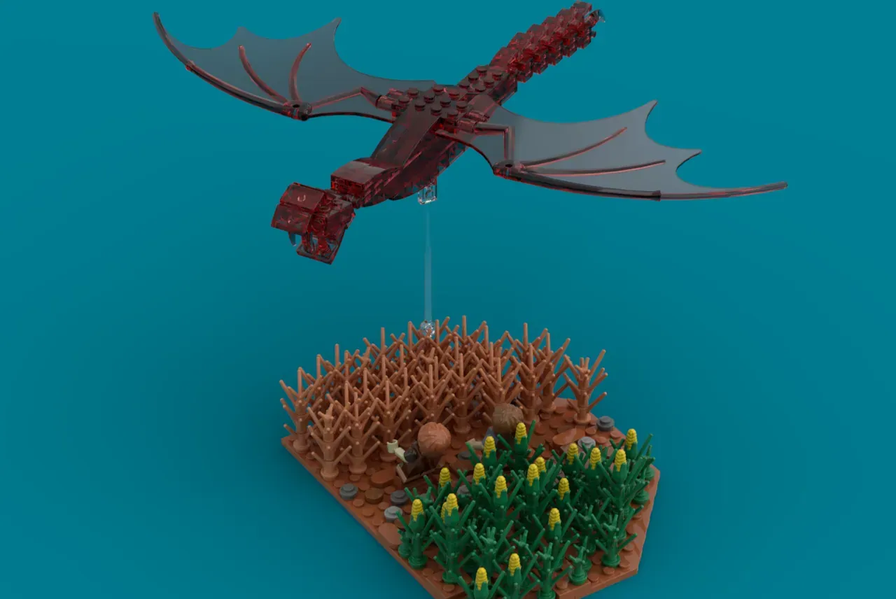 Watching the Firework Dragon From Farmer Maggot's Field | LEGO® Ideas