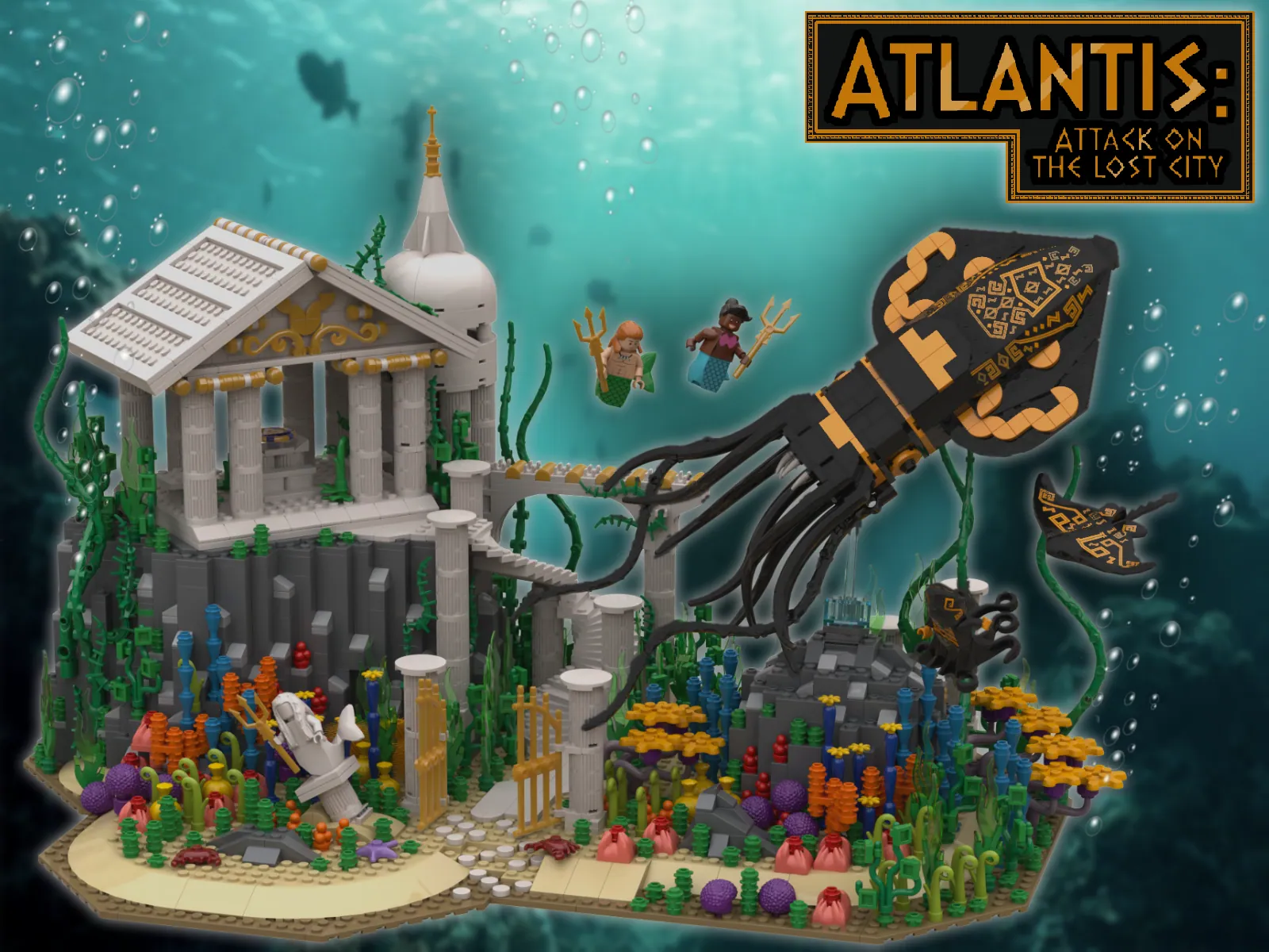 Atlantis: Attack on the Lost City! | LEGO® Ideas