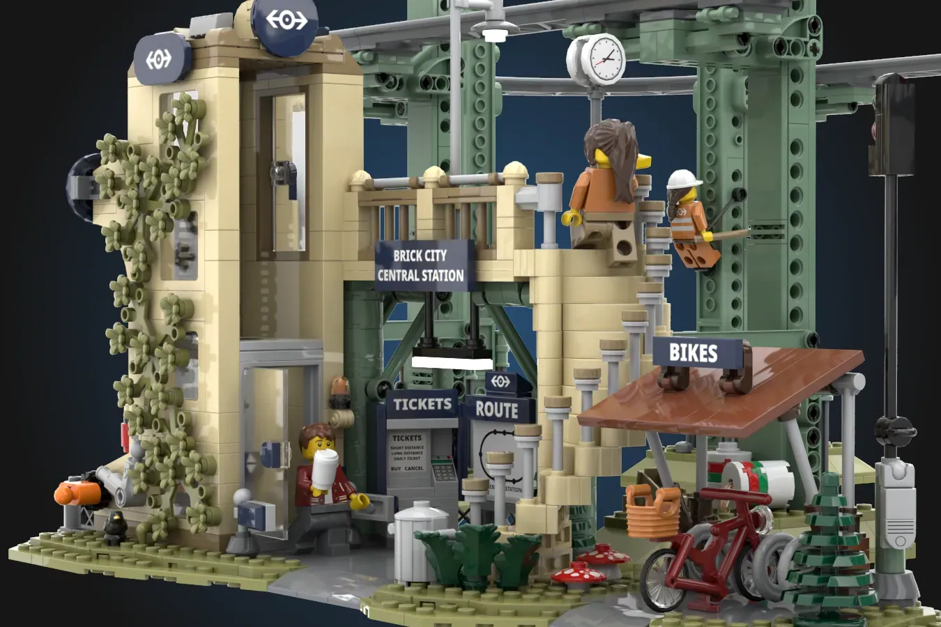 Working Suspension Railway | LEGO® Ideas