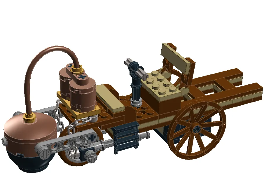 Cugnot's Steam Dray | LEGO® Ideas