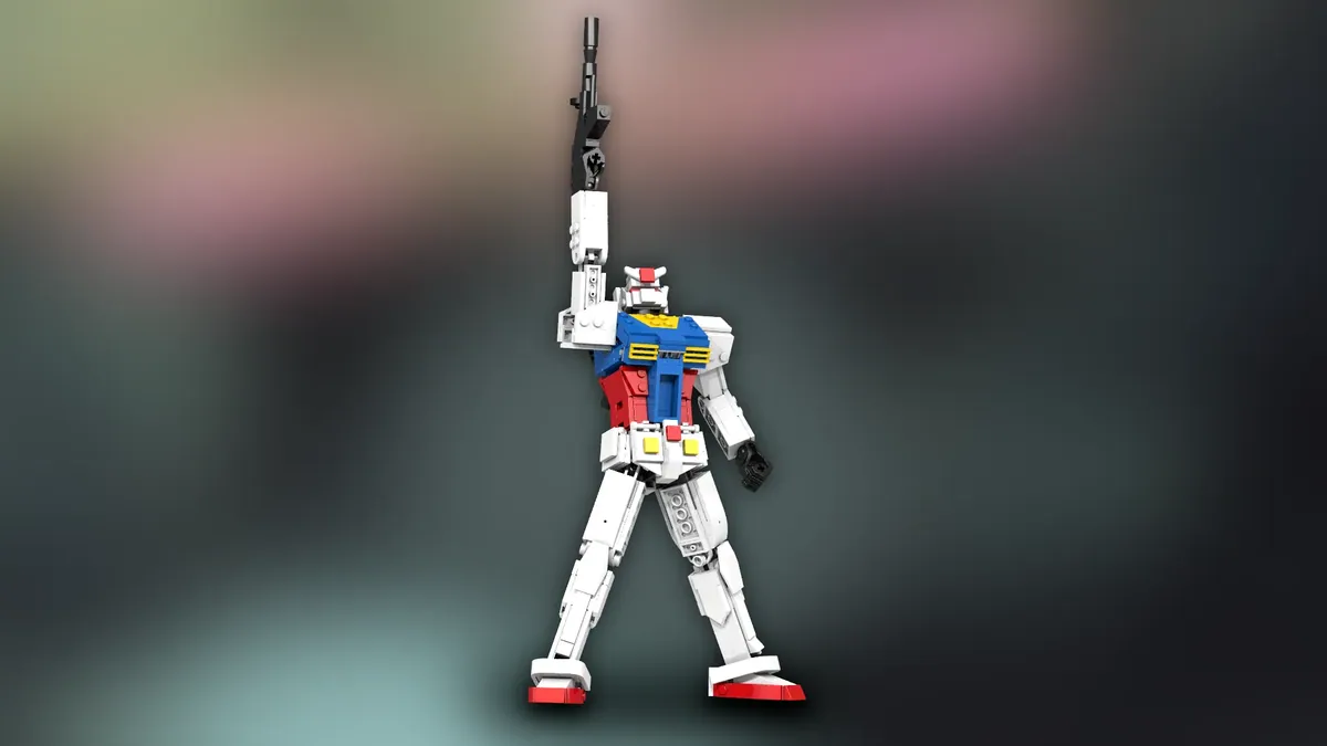 Gundam vs Zaku! Mobile Suit Gundam : RX-78-2 'GUNDAM' and MS-06 Zaku II ...