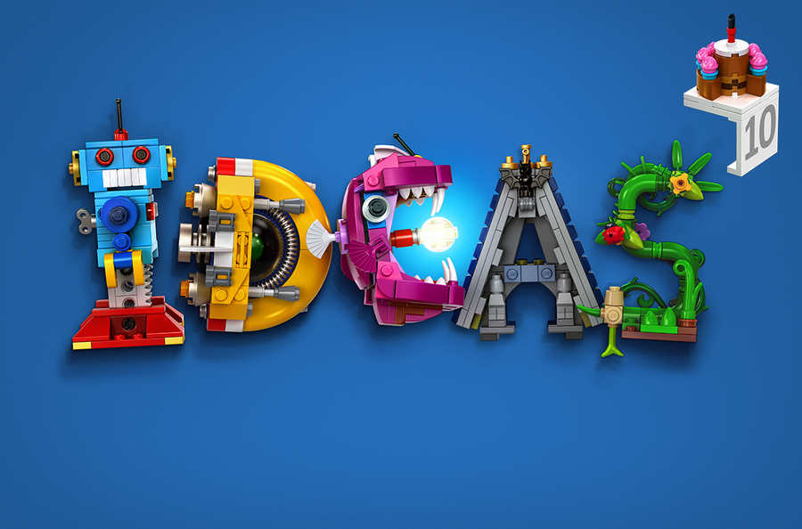 Lego Logo In Lego