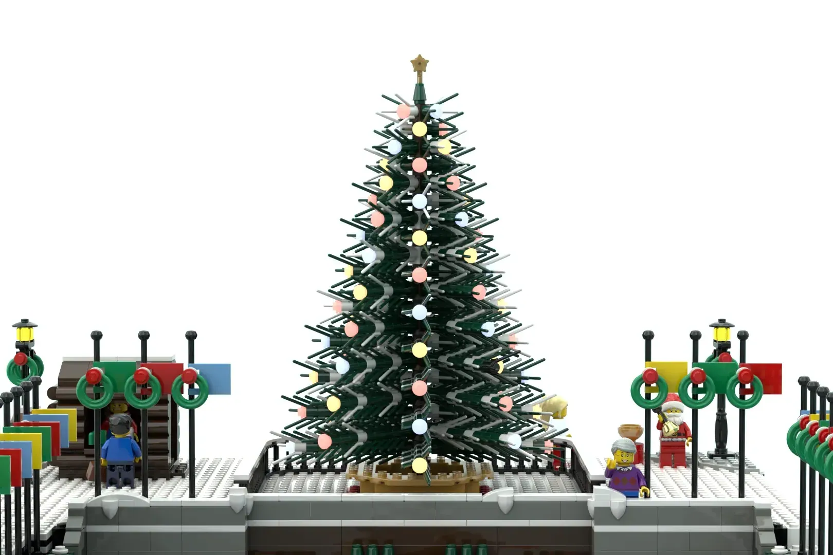 Christmas at Rockefeller Center | LEGO® Ideas